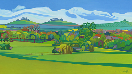 Anna Dillon the Artist - The Moreton Clumps