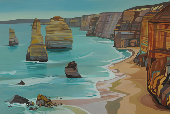 Anna Dillon the Artist - Painting of The Twelve Apostles